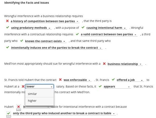 Solved Case Problem Analysis: Wrongful Interference Jeff | Chegg.com