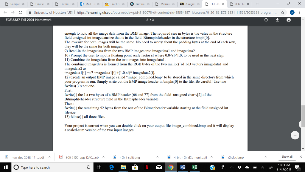 C i University of Houston US https://elearning | Chegg.com