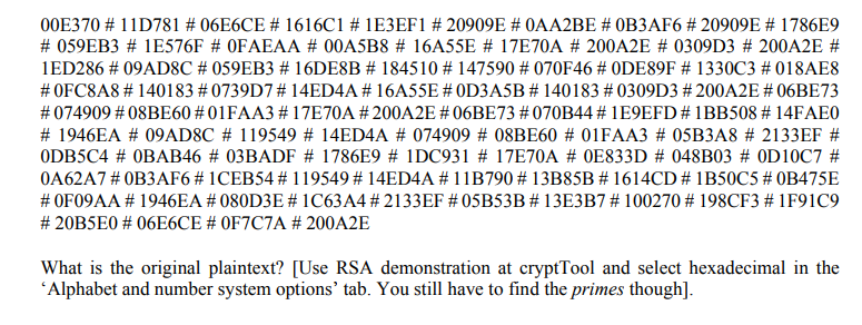 Solved Problem 2 (15 points) Diffie-Hellman and RSA For | Chegg.com