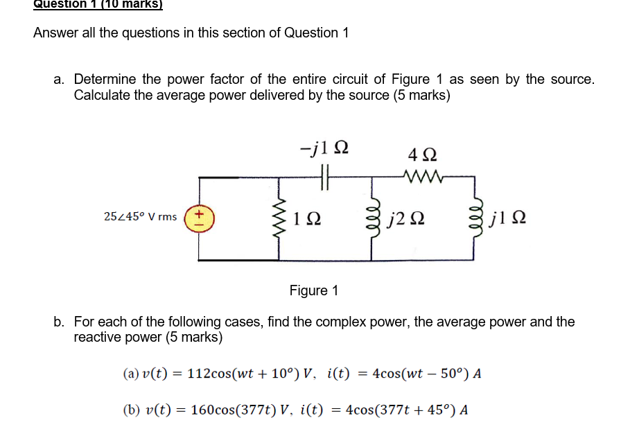 Solved Question 1 (10 marks) Answer all the questions in | Chegg.com