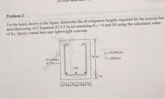 Solved Problem2 For the beam shown in the figure, determine | Chegg.com Solved Problem2 For the beam shown in the figure, determine | Chegg.com