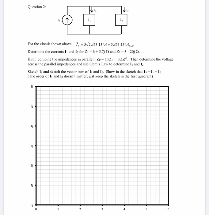 Solved Question 2: For the circuit shown above, i, = | Chegg.com