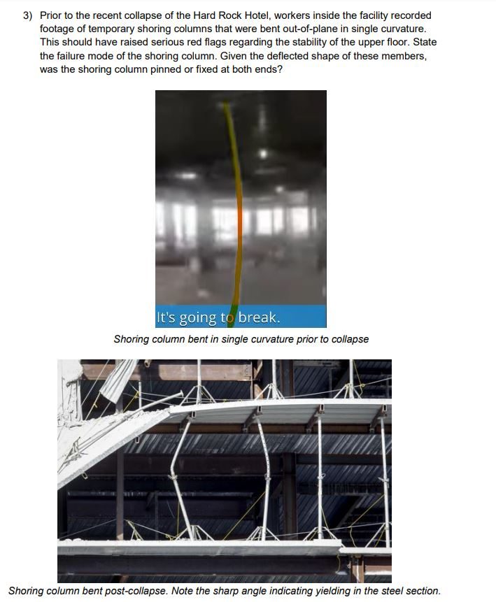 Solved 3) Prior to the recent collapse of the Hard Rock | Chegg.com