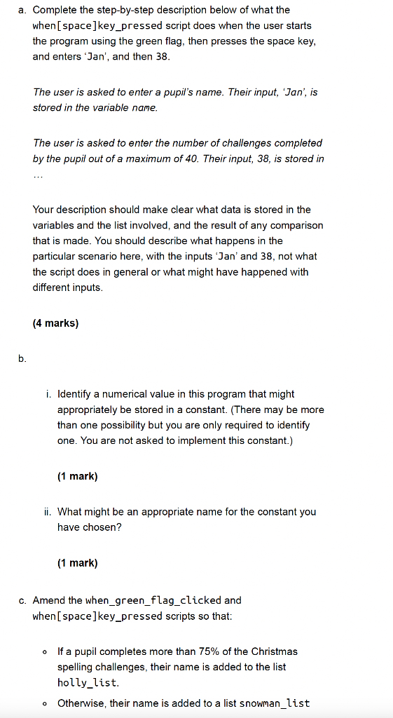 Solved This question focuses on Part 1 (variables), Part 2 | Chegg.com