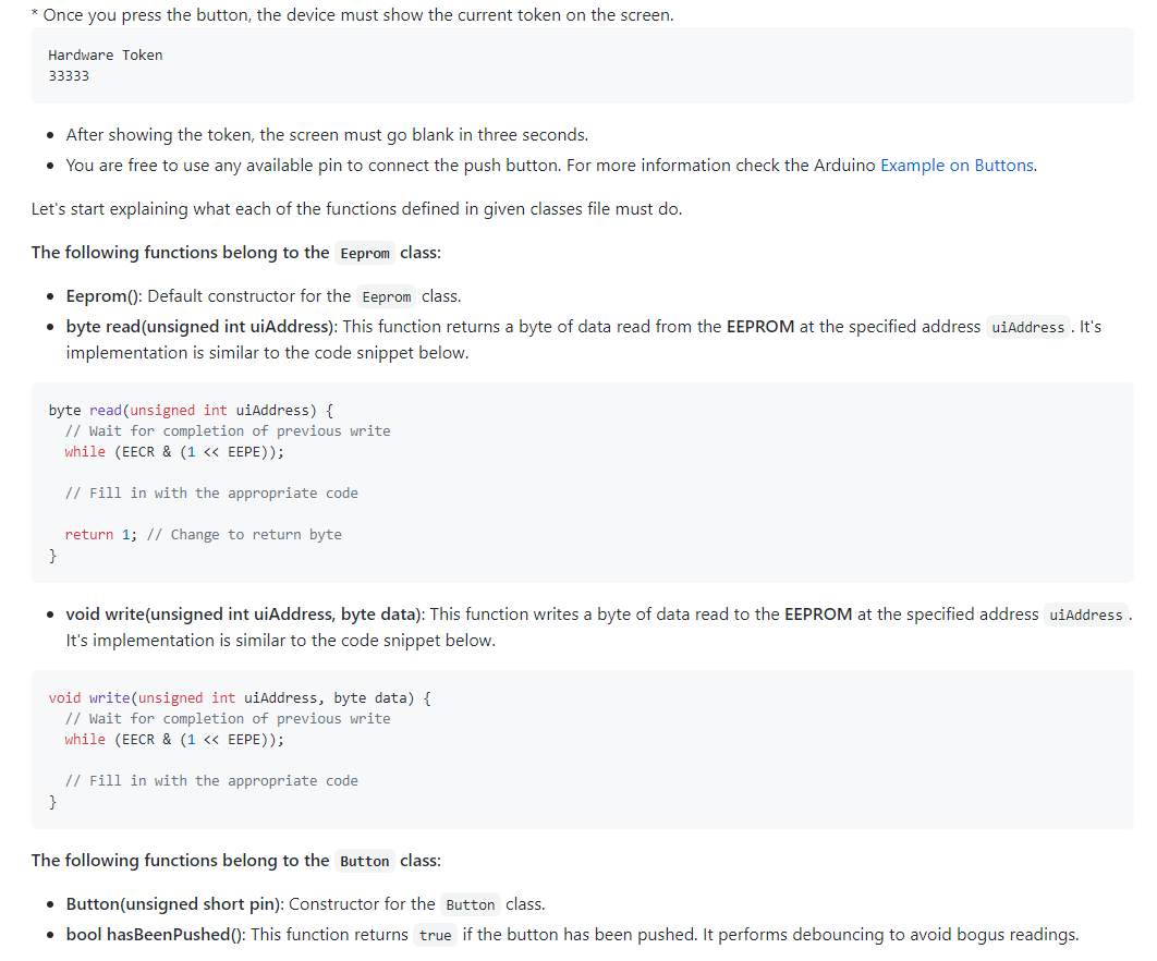 Build/write codes at Tinkercad a very simple | Chegg.com