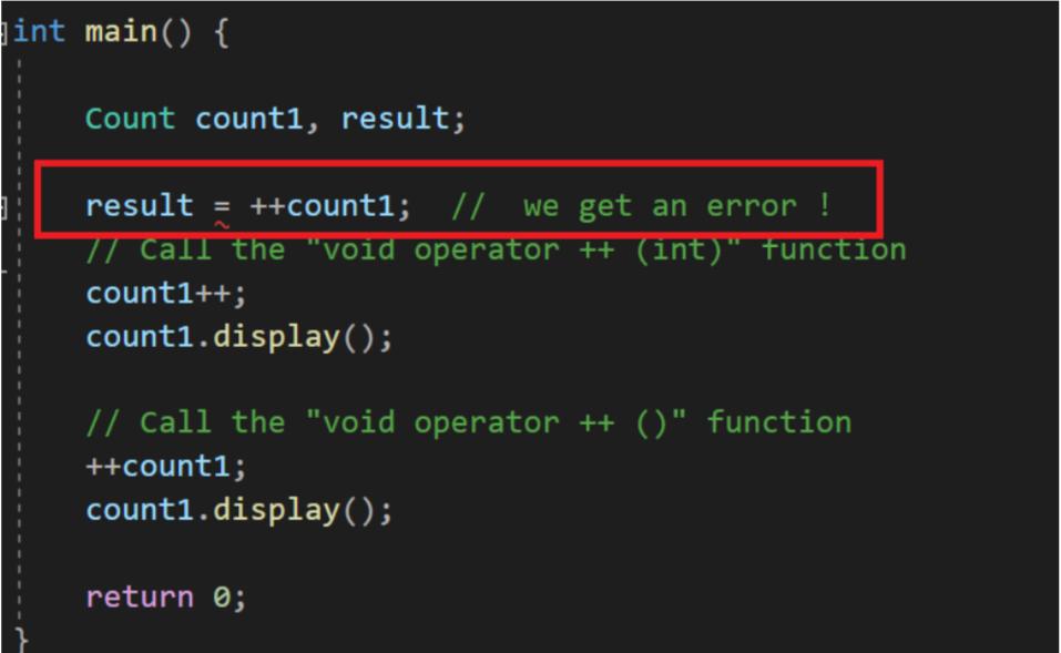 Solved The program in Task-1 works when ++ is used as both | Chegg.com
