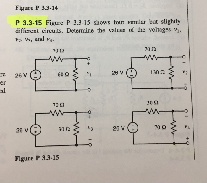 Solved Figure P 3.3-14 P 3.3-15 Figure P 3.3-15 shows four | Chegg.com Solved Figure P 3.3-14 P 3.3-15 Figure P 3.3-15 shows four | Chegg.com