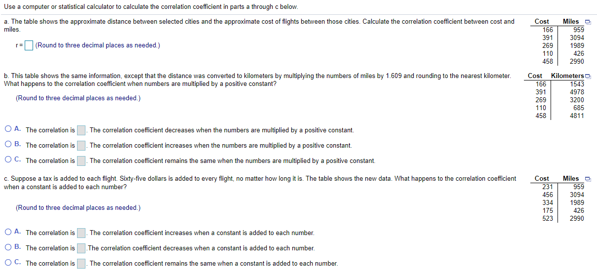 Solved Use a computer or statistical calculator to calculate | Chegg.com