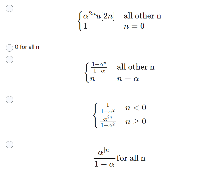 Solved The following questions involve discrete convolution. | Chegg.com