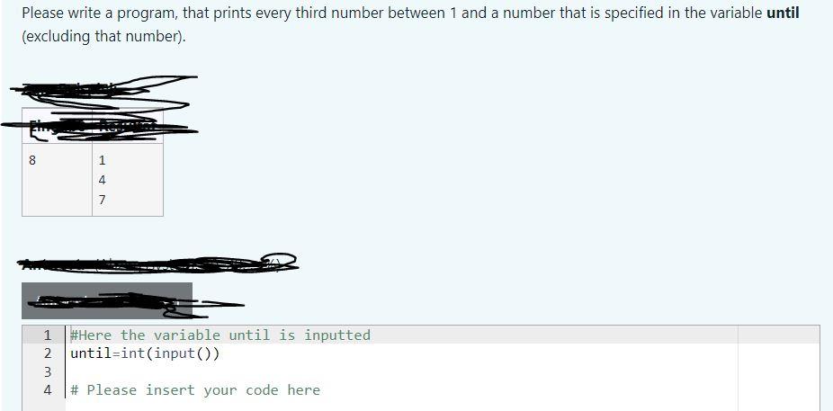 Solved Please Write A Program That Prints Every Third