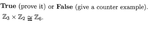 Solved True (prove it) or False (give a counter example). | Chegg.com