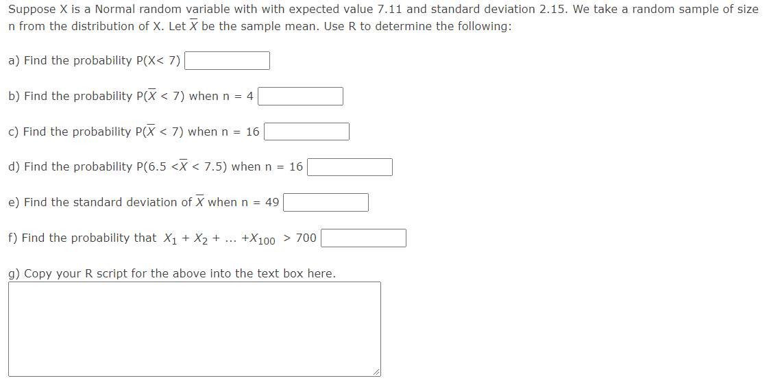 Solved Suppose X Is A Normal Random Variable With With 