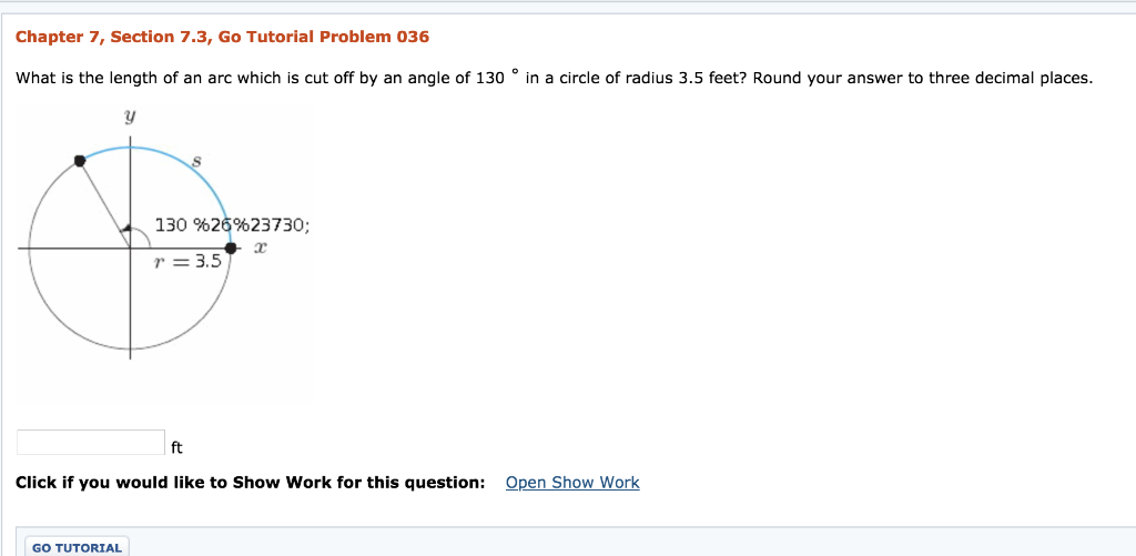 Solved Chapter 7, Section 7.3, Go Tutorial Problem 036 What | Chegg.com