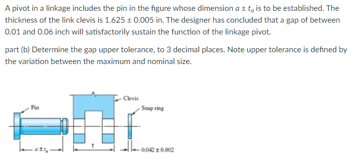 Solved A pivot in a linkage includes the pin in the figure | Chegg.com