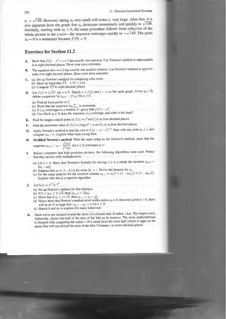 Solved please pick ONE question from the exercises. Select | Chegg.com