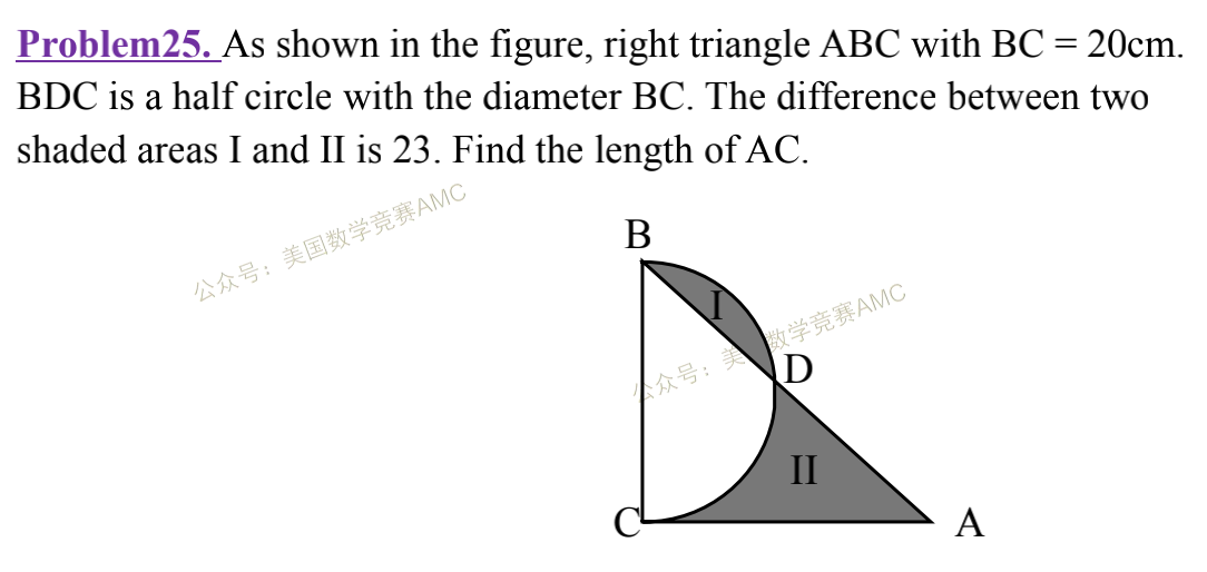 Solved Problem25. As shown in the figure, right triangle ABC | Chegg.com