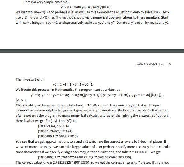 Solved y′′′+y′′−y′−y=9e∧(2x)−1,y(0)=2,y′(0)=3,y′′(0) =5. | Chegg.com