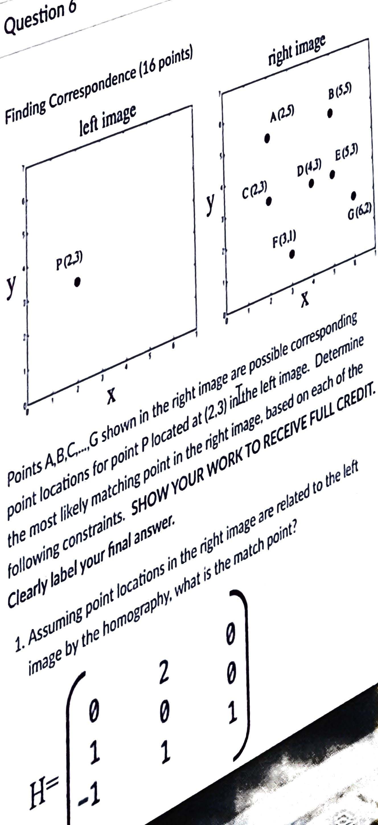 Solved Question 6 right image B(59 A29 Finding | Chegg.com