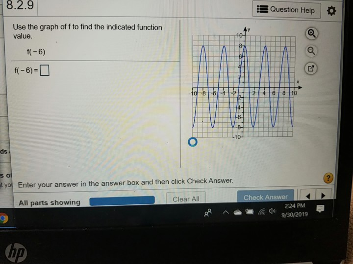 Solved 8.2.9 3 Question Help Use the graph off to find the | Chegg.com