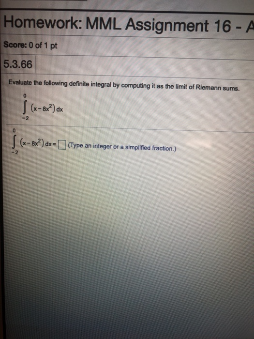 Solved Homework: MML Assignment 16 - A Score: 0 of 1 pt | Chegg.com