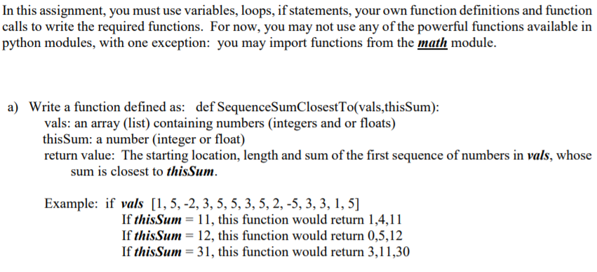Solved In this assignment, you must use variables, loops, if | Chegg.com