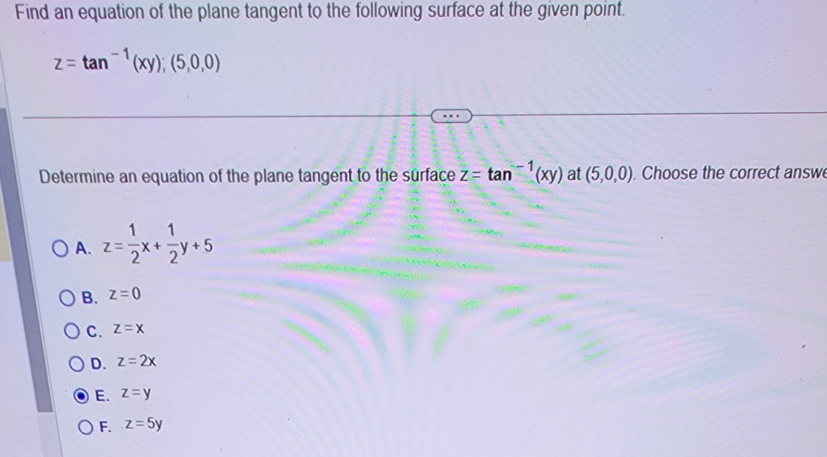Solved Find an equation of the plane tangent to the | Chegg.com