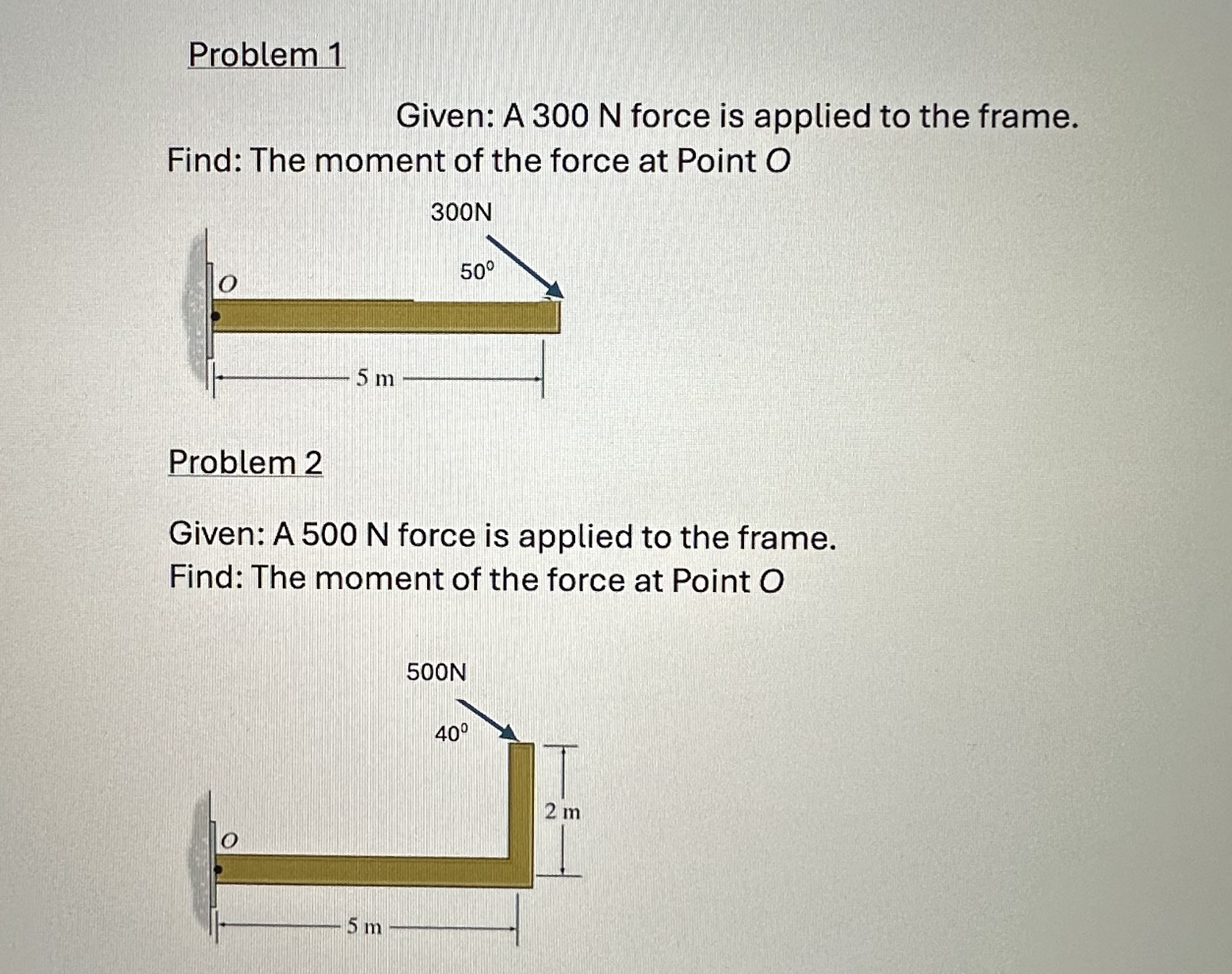 Solved Problem 1 ﻿Problem 3 ﻿Given: | Chegg.com