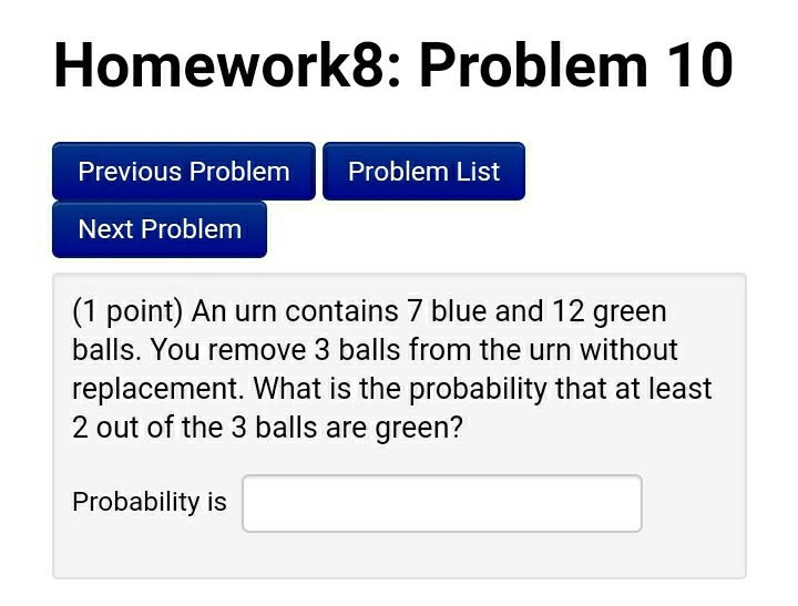 Solved Homework8: Problem 10 Previous Problem Problem List | Chegg.com