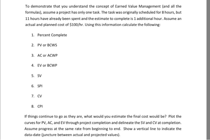 Solved To demonstrate that you understand the concept of | Chegg.com