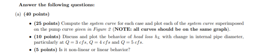 For the pipeline depicted below write and simplify | Chegg.com