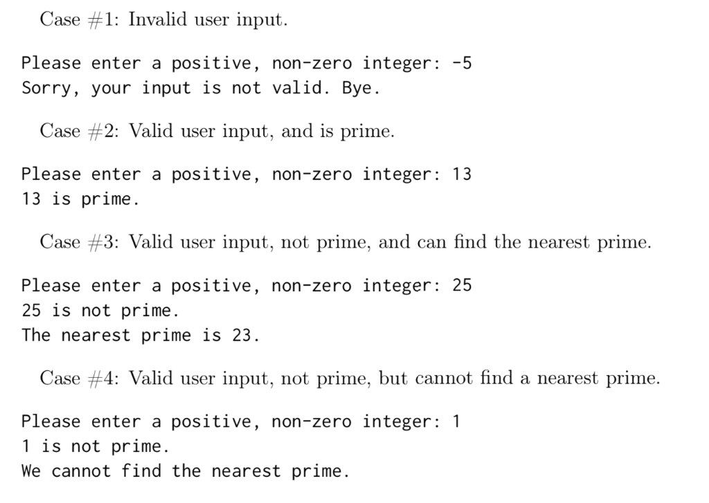 Solved 2 Prime Numbers (45 pts code + 5 pts pseudocode = 50 | Chegg.com