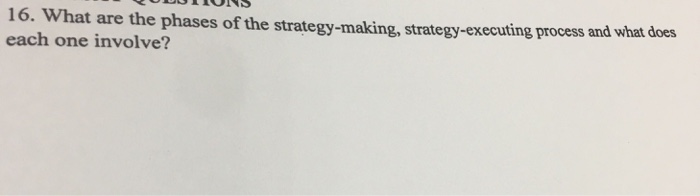 Solved STIONS 16. What are the phases of the | Chegg.com