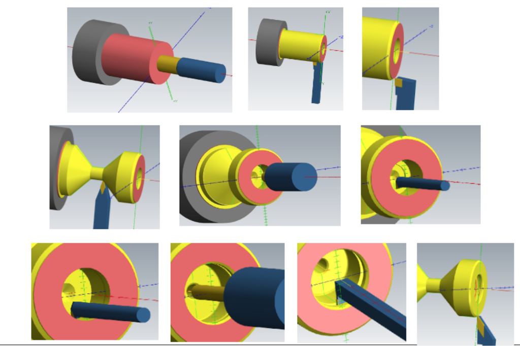 Solved Please identify each lathe cutting tool path in the | Chegg.com
