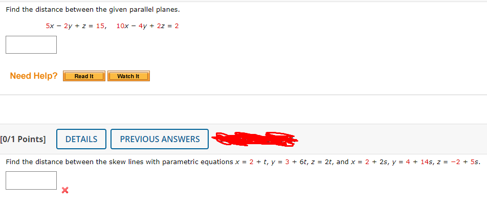 Solved Find parametric equations for the line through the | Chegg.com