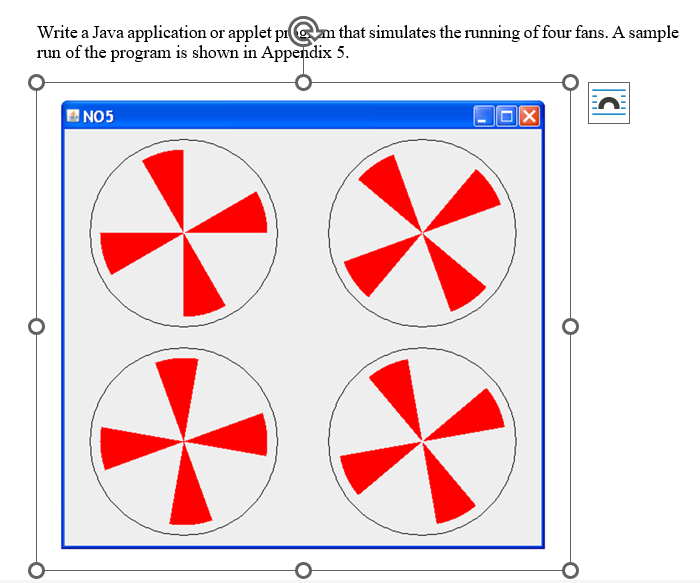Solved Write A Java Application Or Applet Pr P That 7155