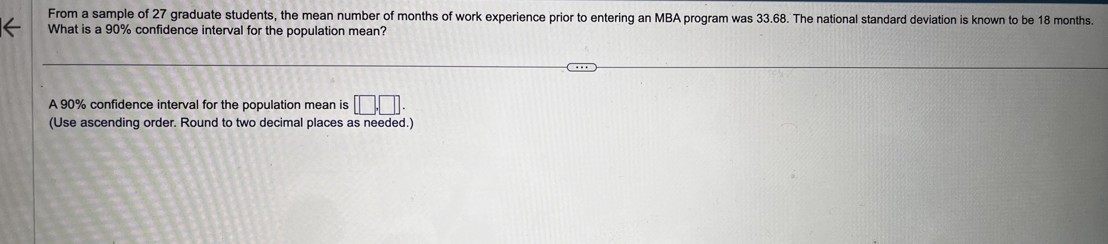 Solved Grade point averagesFrom a sample of 27 graduate | Chegg.com