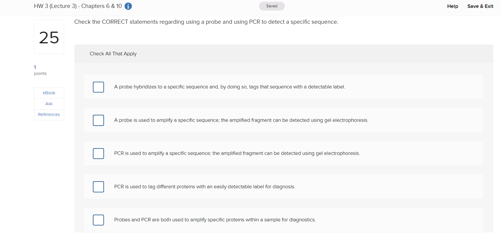 Solved Check the CORRECT statements regarding using a probe | Chegg.com