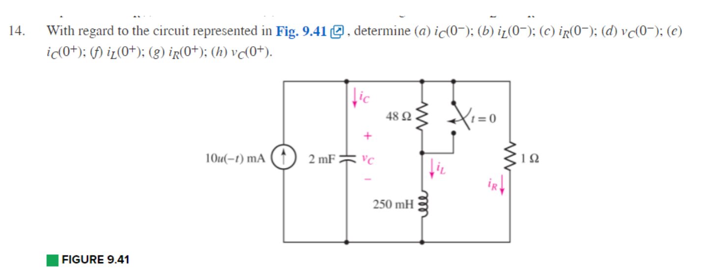 Solved 4. With regard to the circuit represented in Fig. | Chegg.com