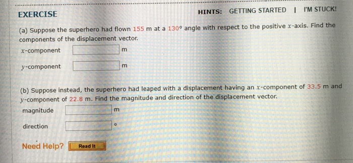 Solved EXERCISE HINTS: GETTING STARTED I IM STUCK! (a) | Chegg.com