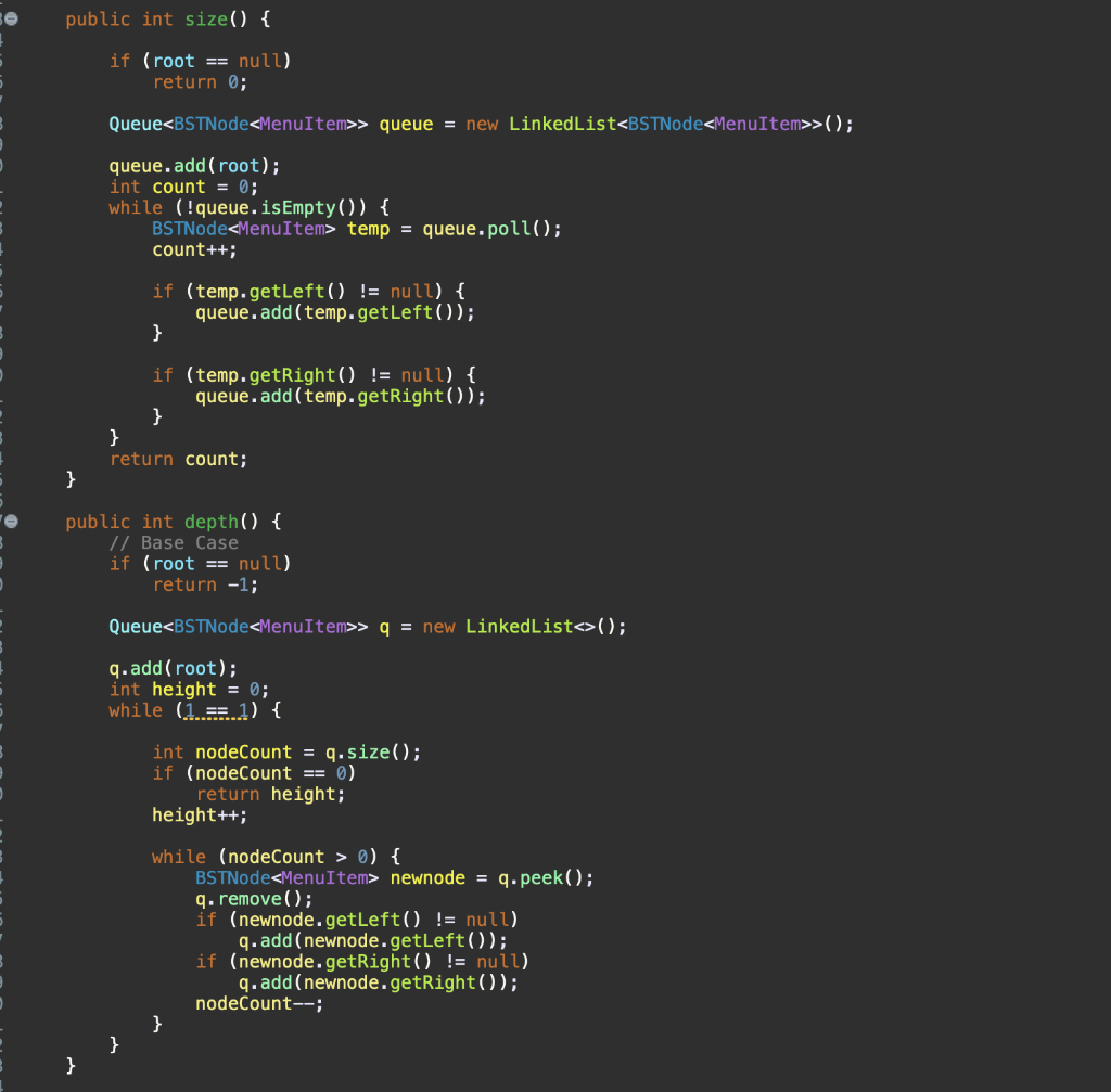 Solved Please correct this Java code below. Make the all the | Chegg.com