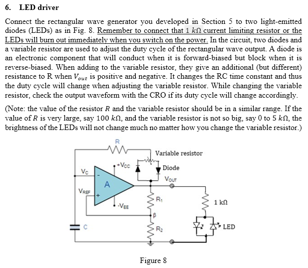 Solved 5. Rectangular wave generator Op-amps can be used to | Chegg.com