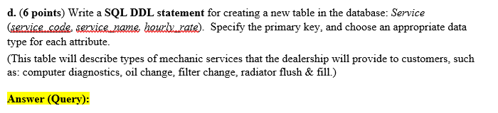 Solved 1. (SQL: 41 points) Consider the AutoSales database | Chegg.com