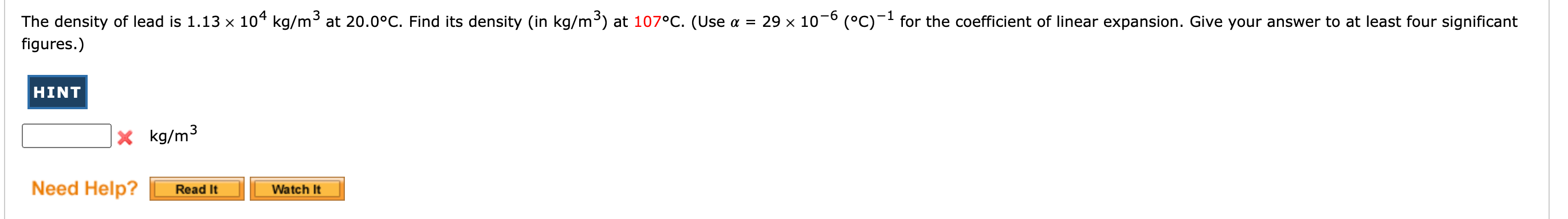 Solved figures.) * kg/m3 | Chegg.com