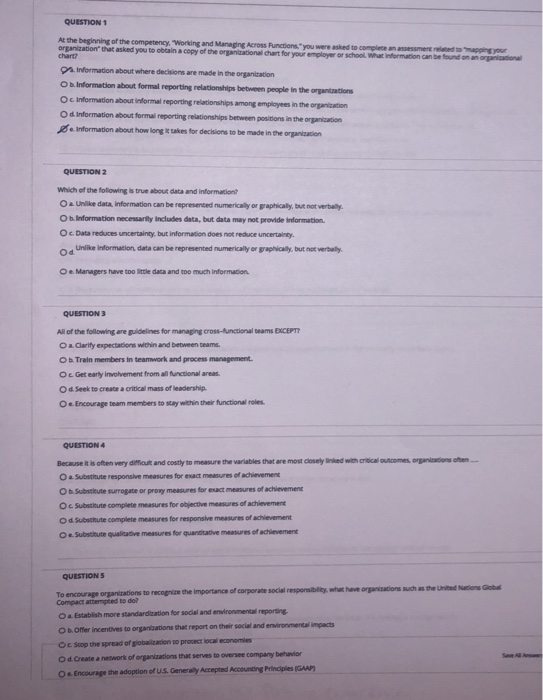 Solved QUESTION 1 At the beginning of the competency, | Chegg.com