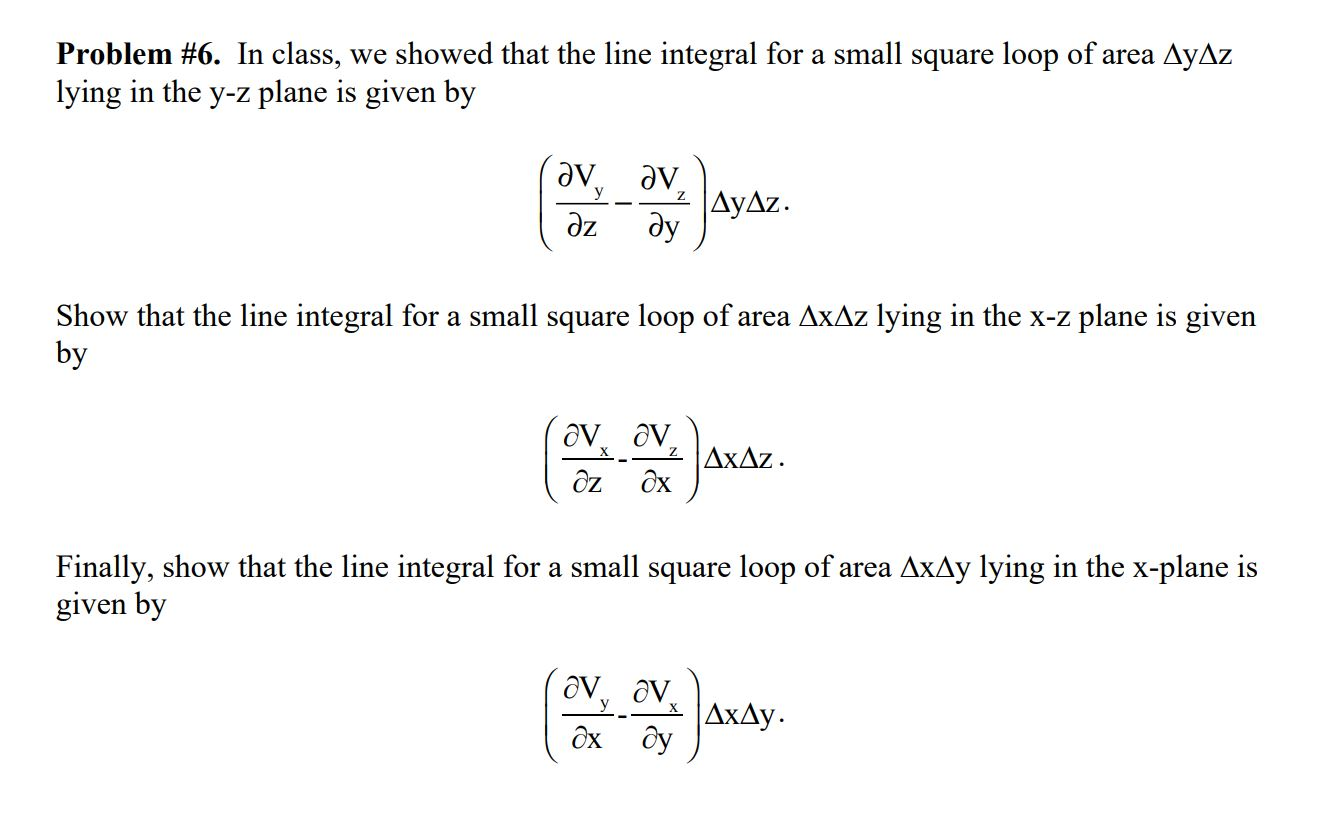 Solved Problem #6. In class, we showed that the line | Chegg.com