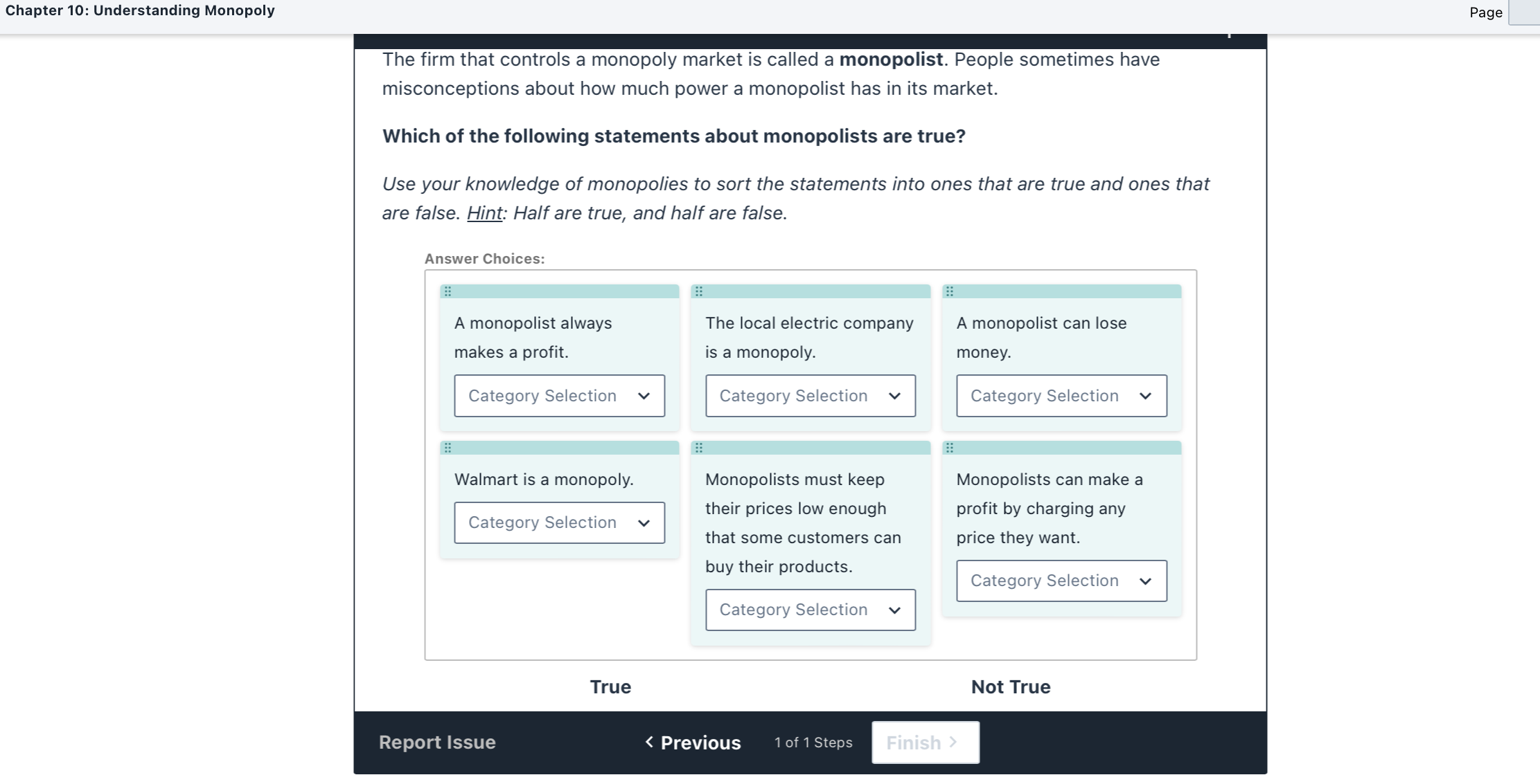Solved Chapter 10: Understanding Monopoly The firm that | Chegg.com