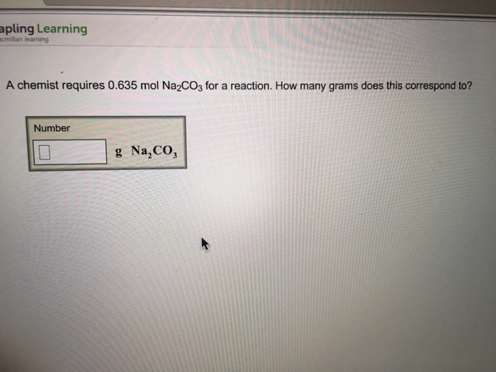 Solved apling Learning omillan learning A chemist requires | Chegg.com Solved apling Learning omillan learning A chemist requires | Chegg.com