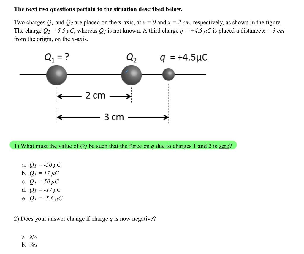 Solved The next two questions pertain to the situation | Chegg.com
