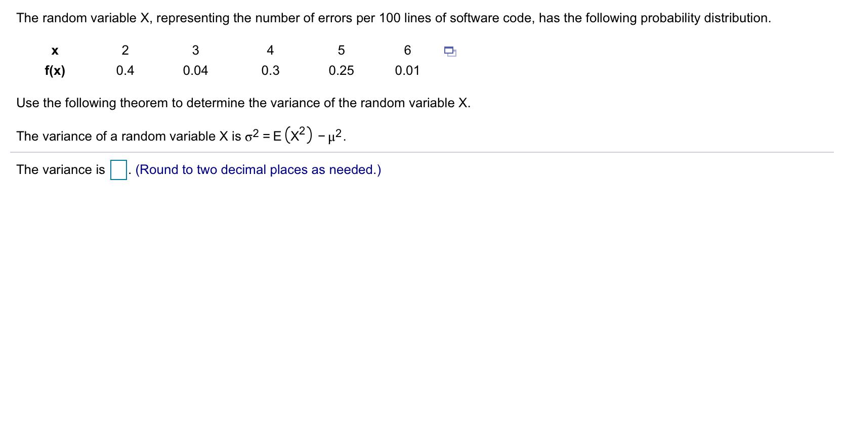 Solved The random variable X, representing the number of | Chegg.com