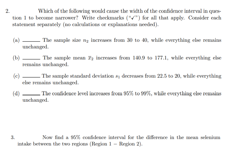 Solved A small amount of the trace element selenium, from 50 | Chegg.com